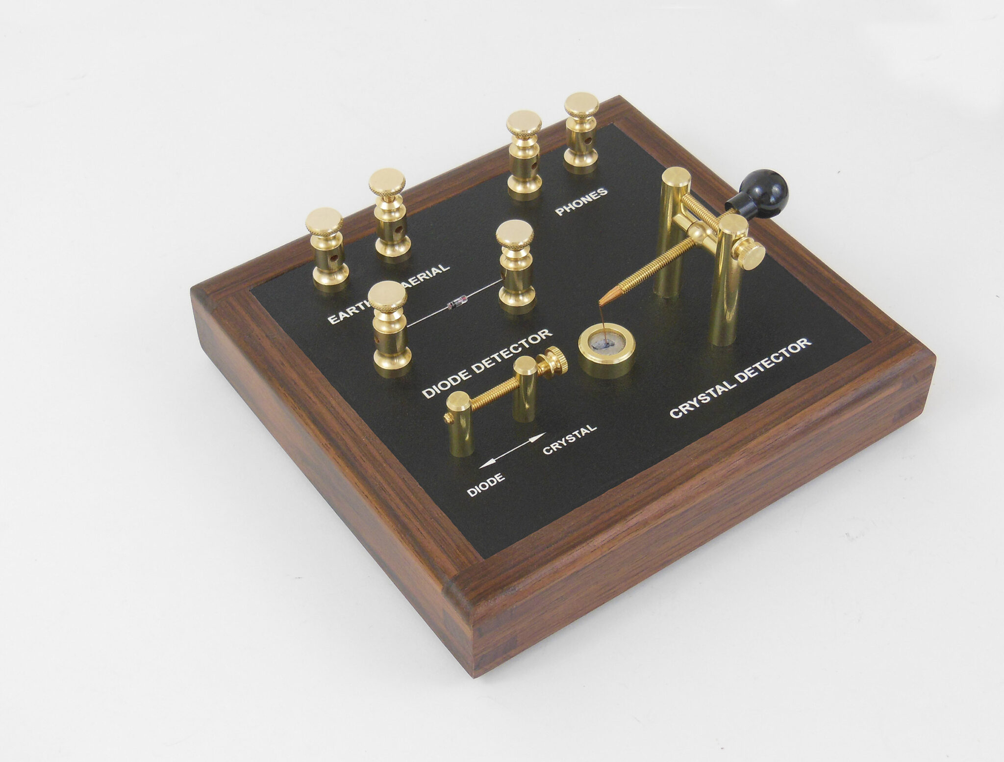 Crystal Detector Dual System – Kit – Galena Century Radio