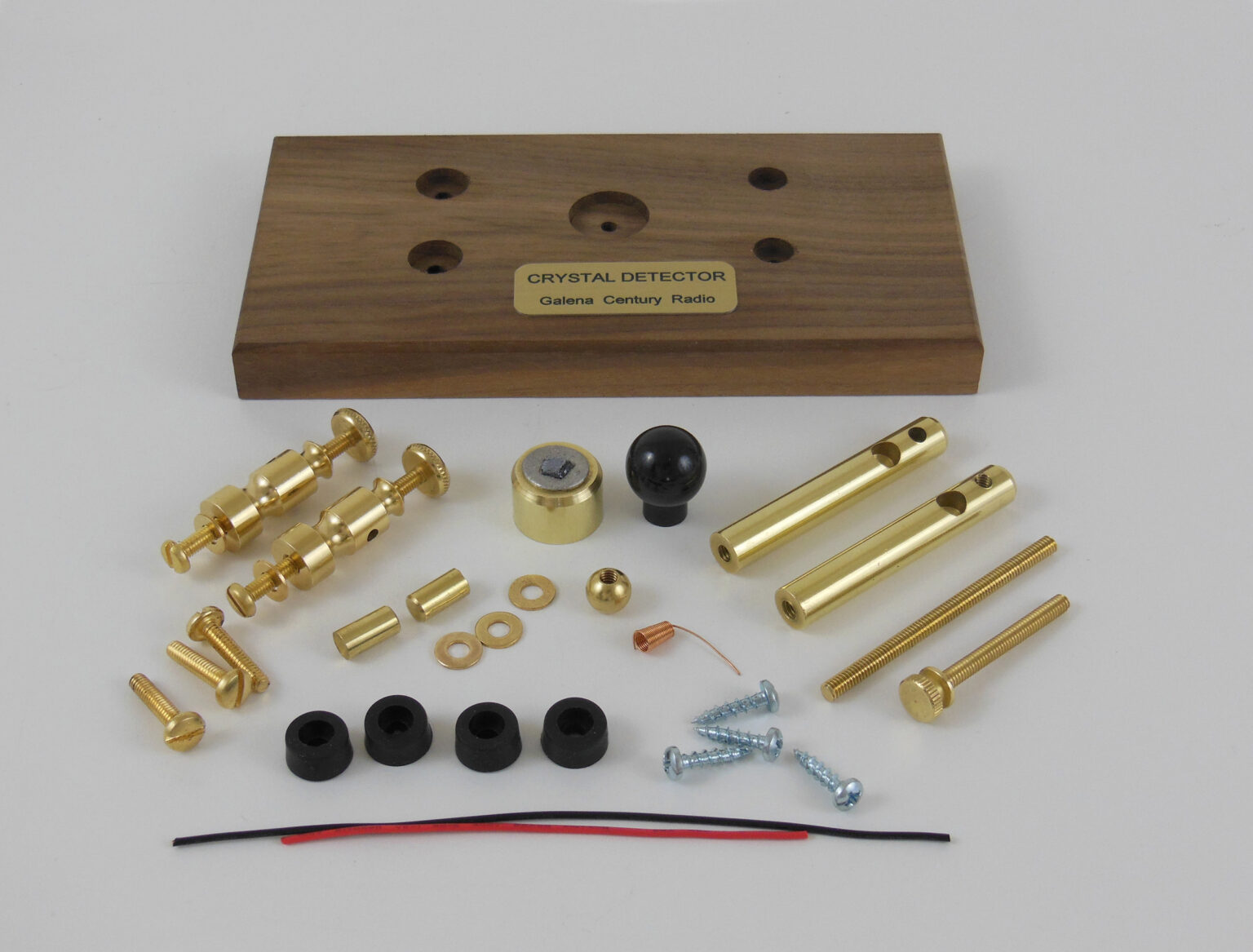 Crystal Detector Basic AW – Kit – Galena Century Radio