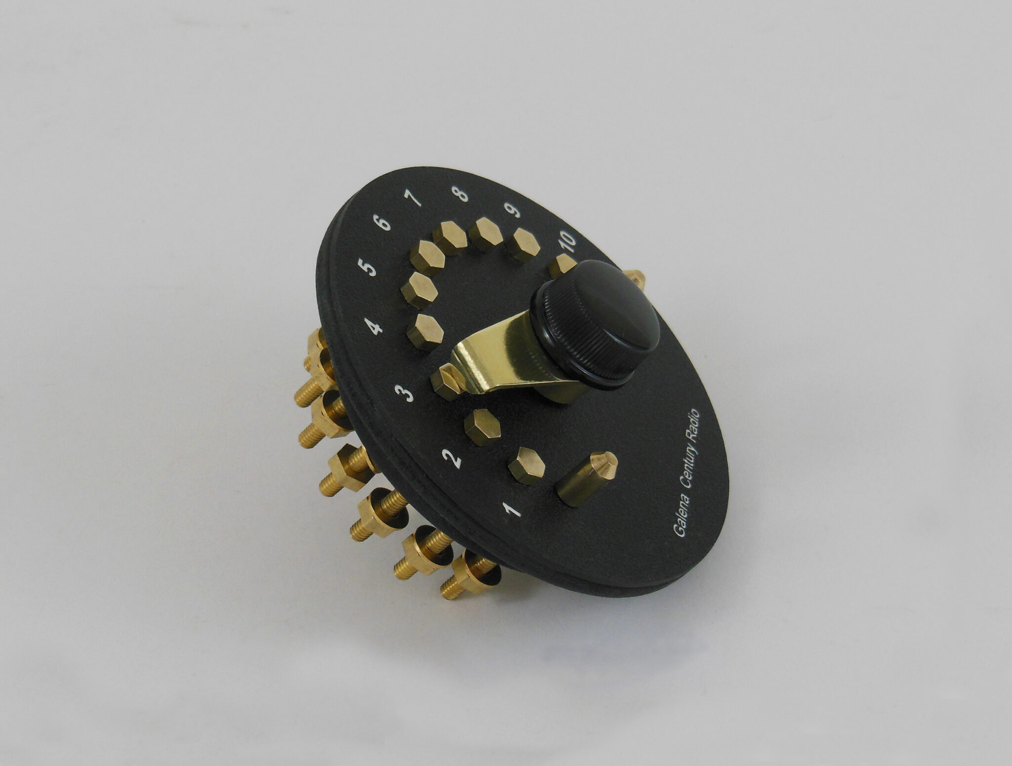 Rotary Switch 1 x 10 Contact Point GCR – Kit – Galena Century Radio